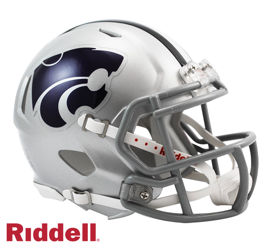 KANSAS STATE WILDCATS NCAA SPEED MINI HELMET| Retail Experience Victory ...